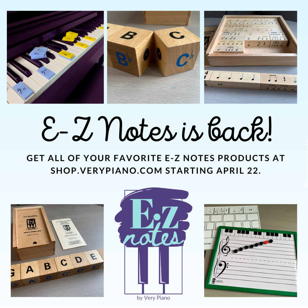 E-Z Notes Resources – Very Piano